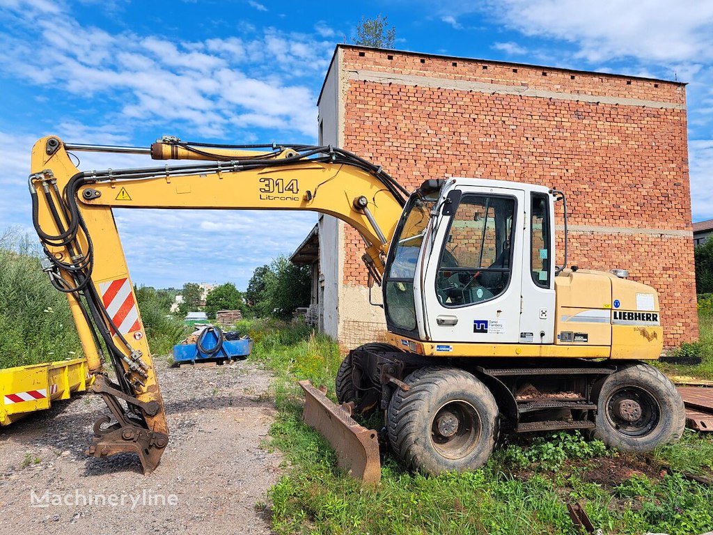 Prodaje se Liebherr A 314 bager točkaš na aukciji