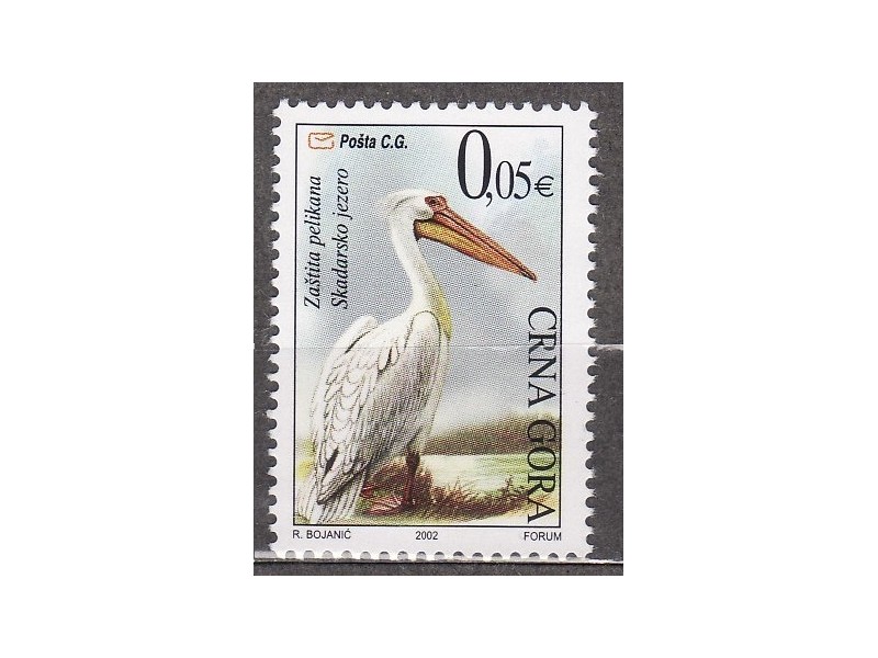 Crna Gora - pelikan 2002.