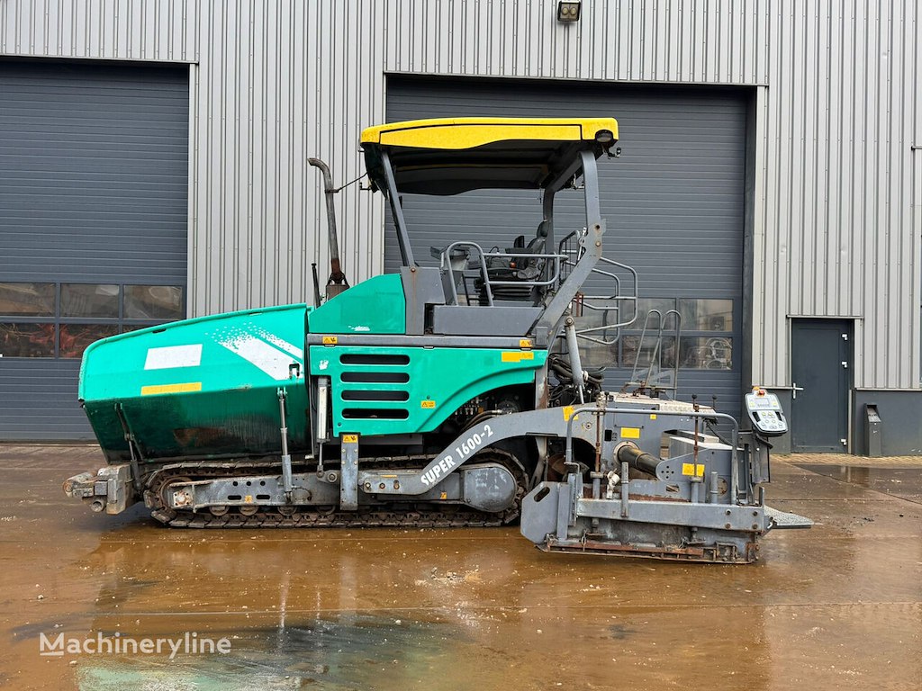 Vögele Super 1600-2 track asphalt paver asfaltni finišer guseničar