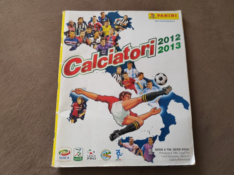 ALBUM CALCIATORI 2012/13 CALCIO ITALIJANSKA LIGA PANINI