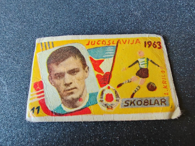 STARA SLICICA "JOSIP SKOBLAR" 1963. TIM JUGOSLAVIJE