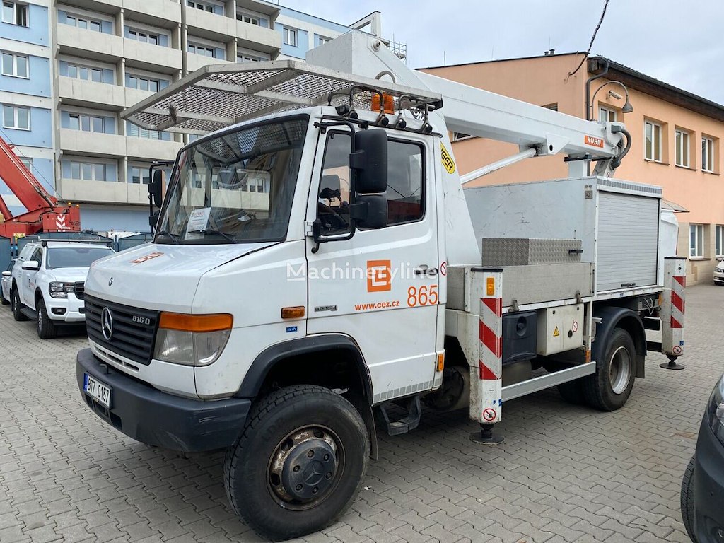 Prodaje se MB VARIO 816 DA 4X4 MP 16 auto dizalicu s korpom na aukciji