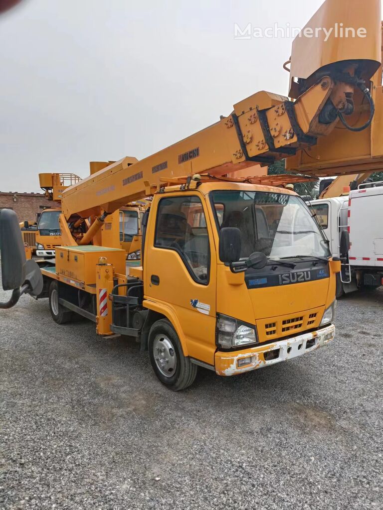 Isuzu aerial platform truck Iuszu truck aerial lift Aichi lift truck auto dizalica s korpom