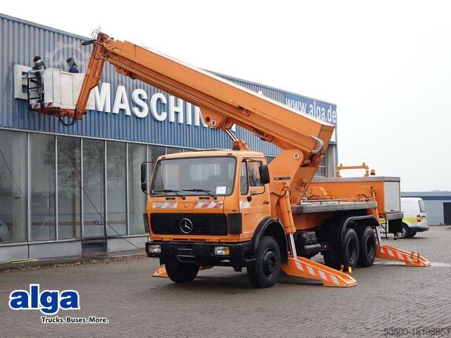 Arb.bühnen Ostalo
Mercedes-Benz 2222 6x4, Ruthmann, 28m. 3. Sitz