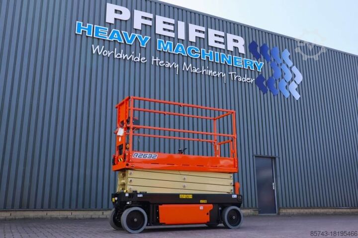 Podizanje makaza
JLG R2632 Unused, Electric, 9.60m Working Height, 230k