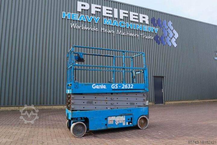 Podizanje makaza
Genie GS2632 Electric, Working Height 10m, 227kg Capacit