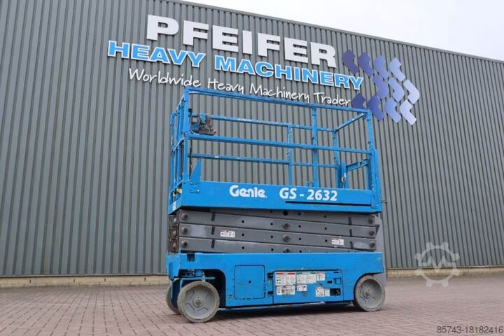 Podizanje makaza
Genie GS2632 Electric, Working Height 10m, 227kg Capacit