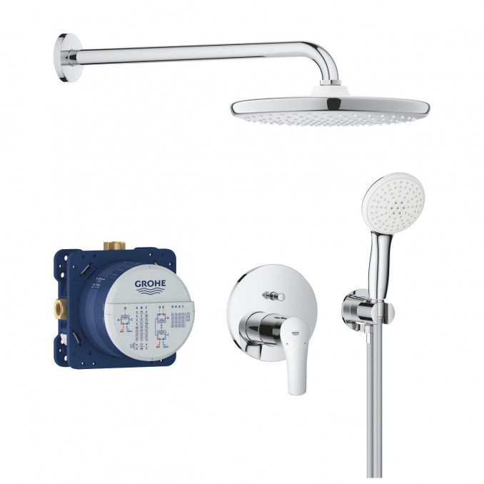 Ugradni set GROHE EUROSMART sa Tempesta tušem 250mm 2F