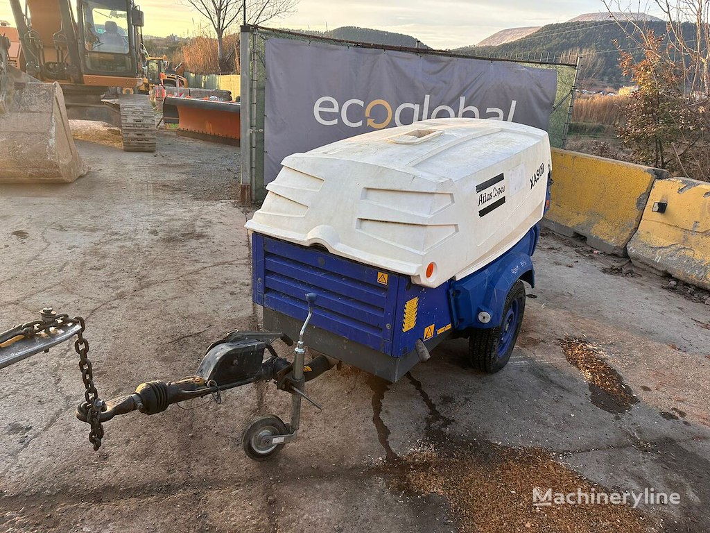 Atlas Copco XAS 67 mobilni kompresor