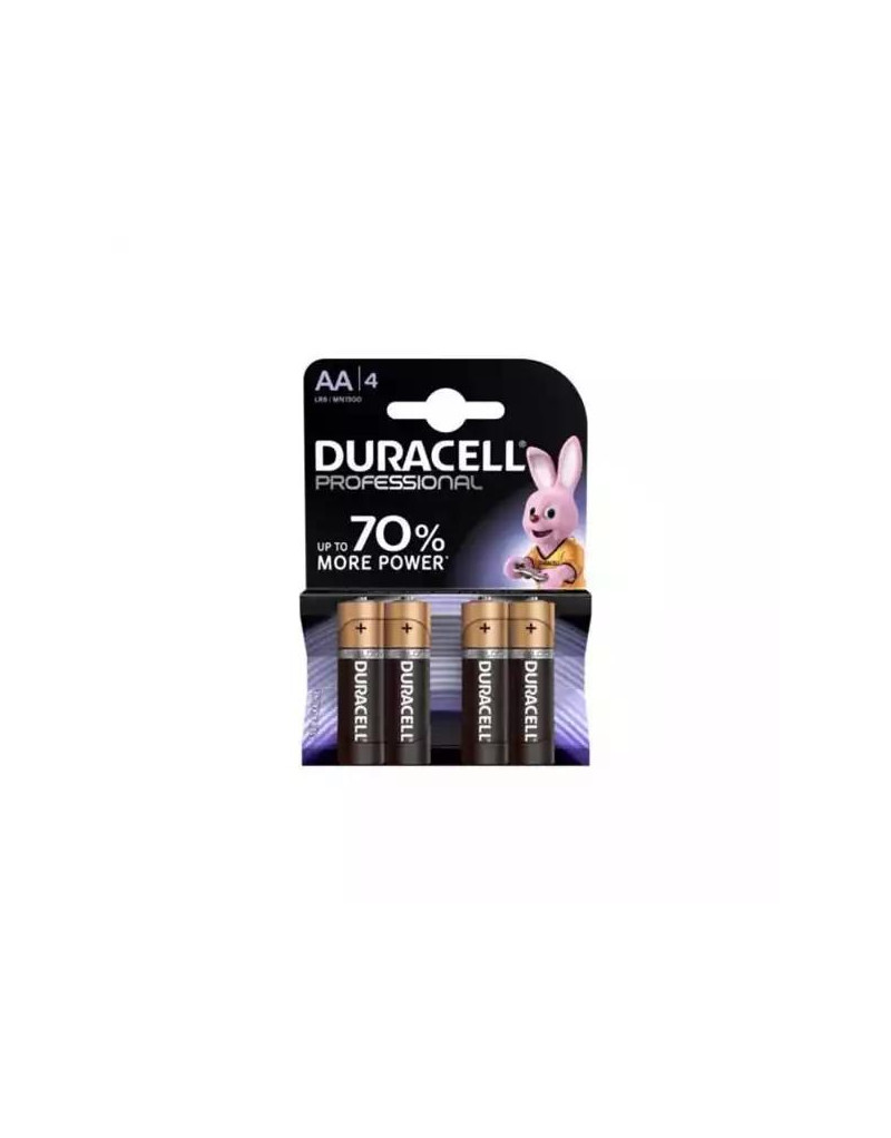 Baterija Duracell Prof AA -pak 4 kom-, nepunjiva