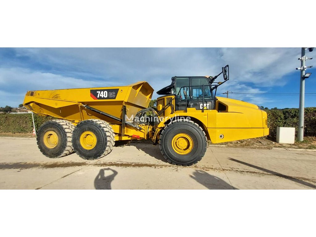 Caterpillar 740GC zglobni damper