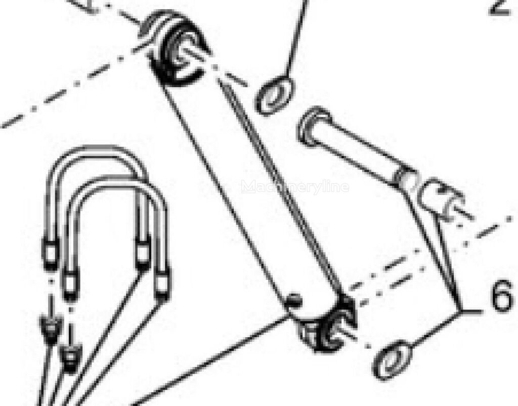 Case 47882158 hidraulični cilindar za New Holland W170G2 prednjeg utovarivača