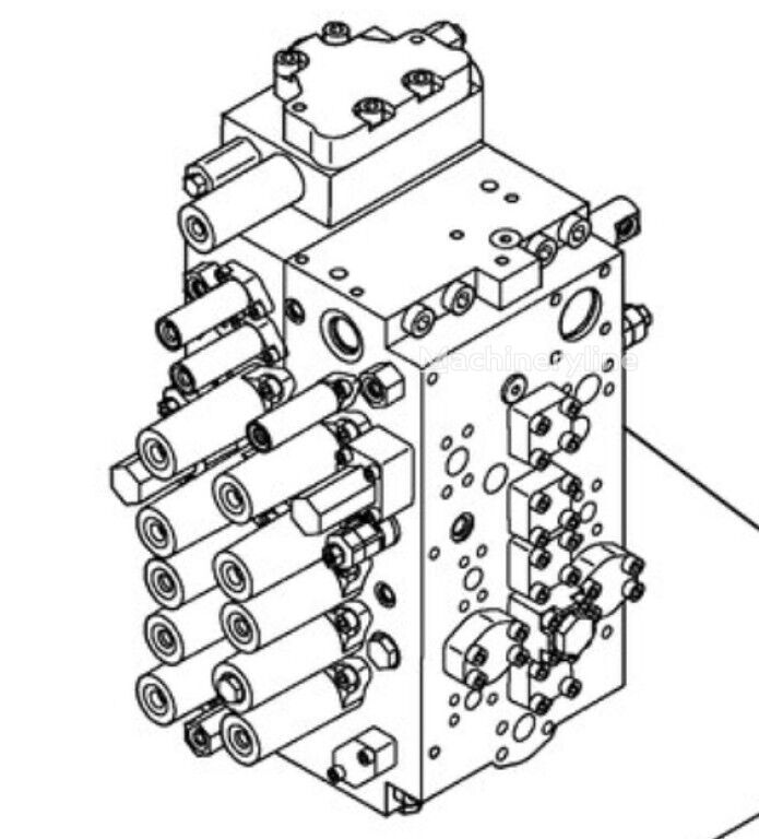 Case 47999045 hidraulični razvodnik za CX210DLC CX210DNLC bagera