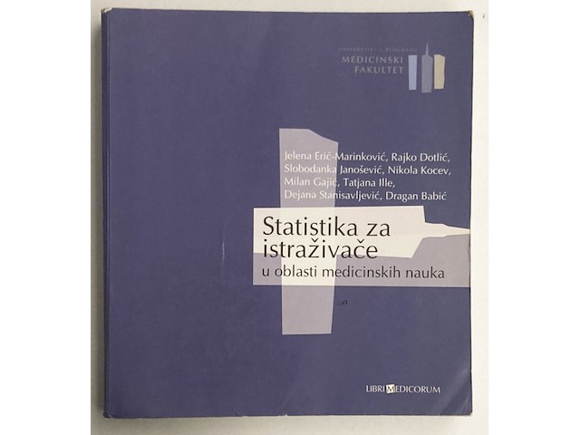 Statistika za istraživače u oblasti medicinskih nauka