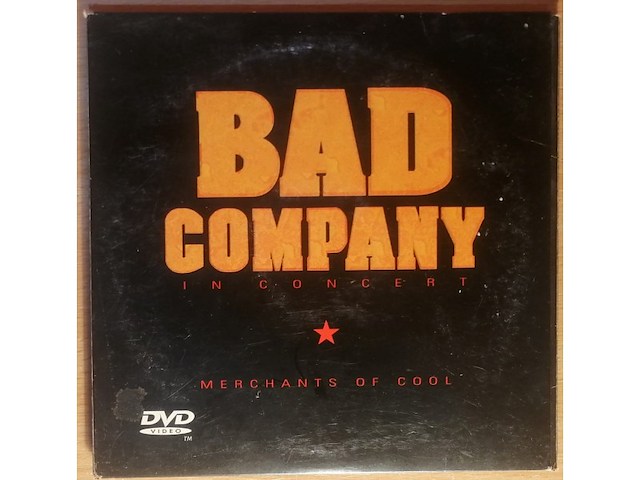 CD+DVD BAD COMPANY - In Concert (2005) bootleg, retko