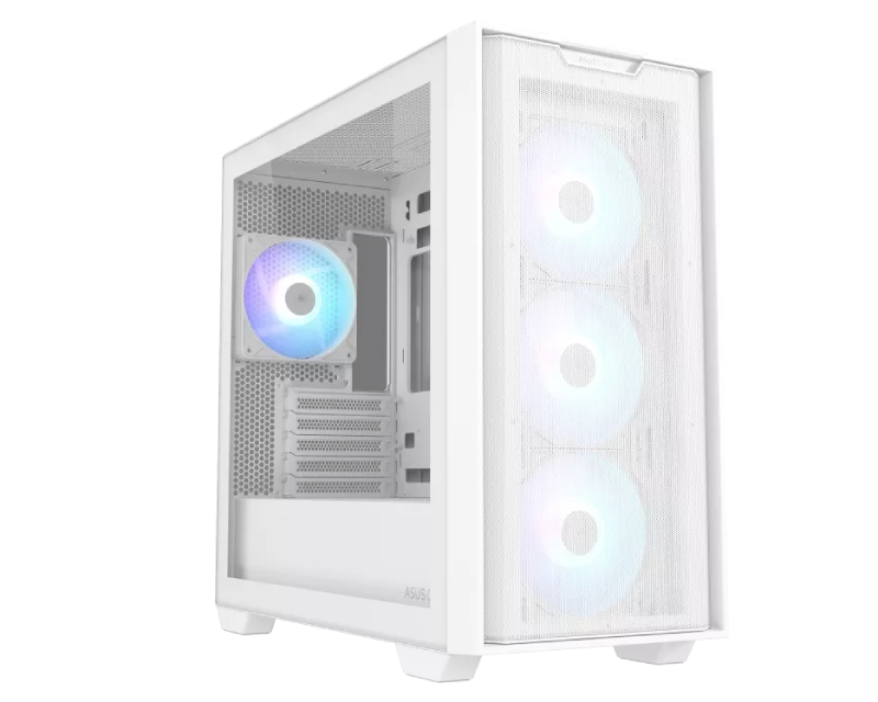 ASUS A21 PLUS ARGB micro-ATX kućište belo