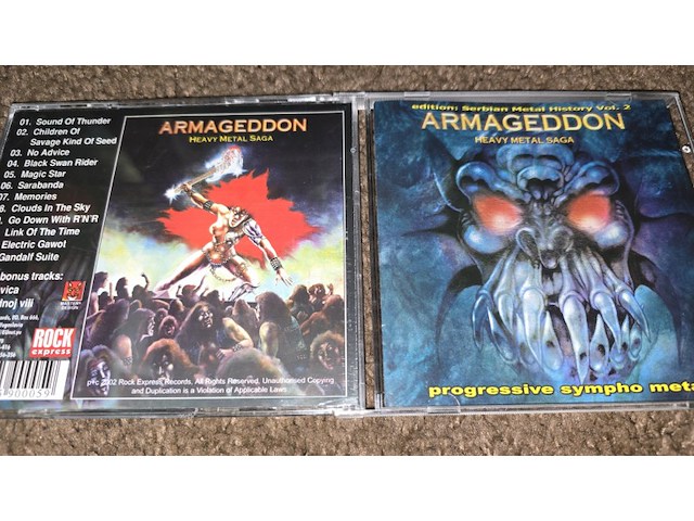 Armageddon - Heavy metal saga , ORIGINAL