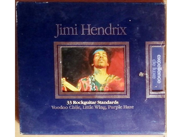 2CD box JIMI HENDRIX - 33 Rockguitar Standards (2000) M