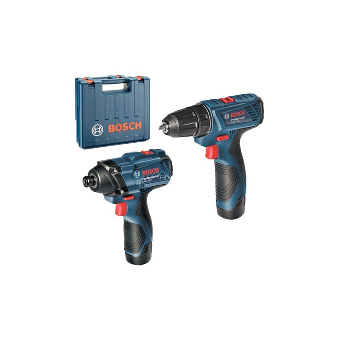 Bosch Aku Set GDR 120-Li + GSR 120-Li u Koferu 0.601.9G8.023