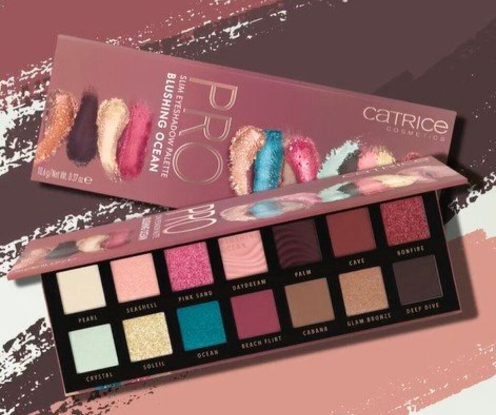 Catrice pro slim blushing ocean paleta senki Novo sa celofanom. Uz