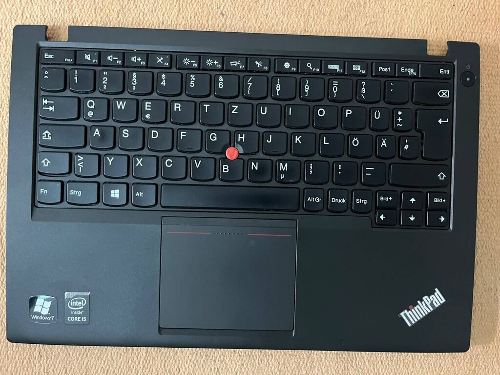 Tastatura za Lenovo X240. Levo SHIFT dugme malo zeza. Ostalo sve