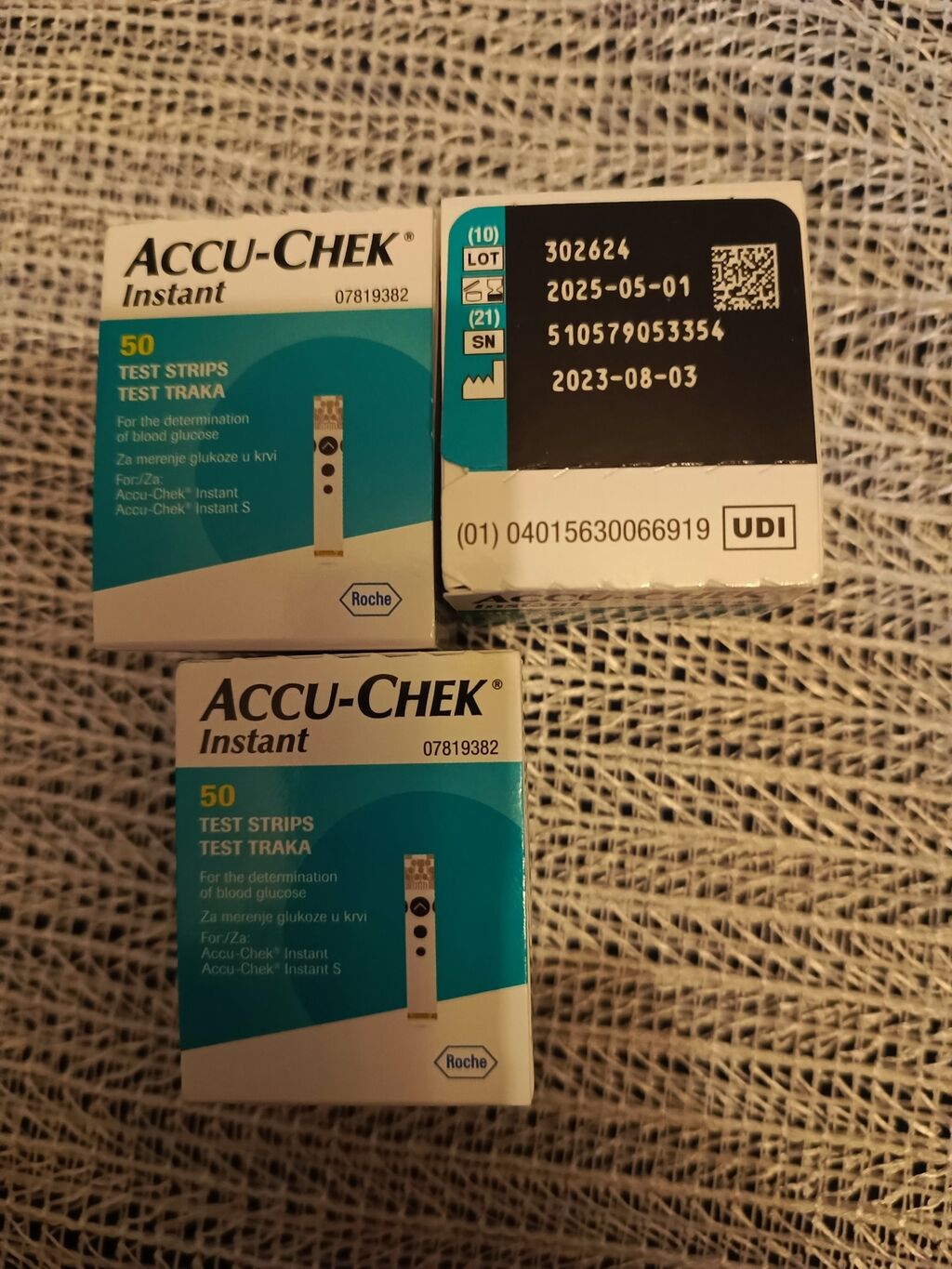 Accu chek Instant . Nove trakice