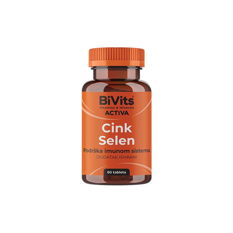 BiVits Activa Cink Selen 60 tableta