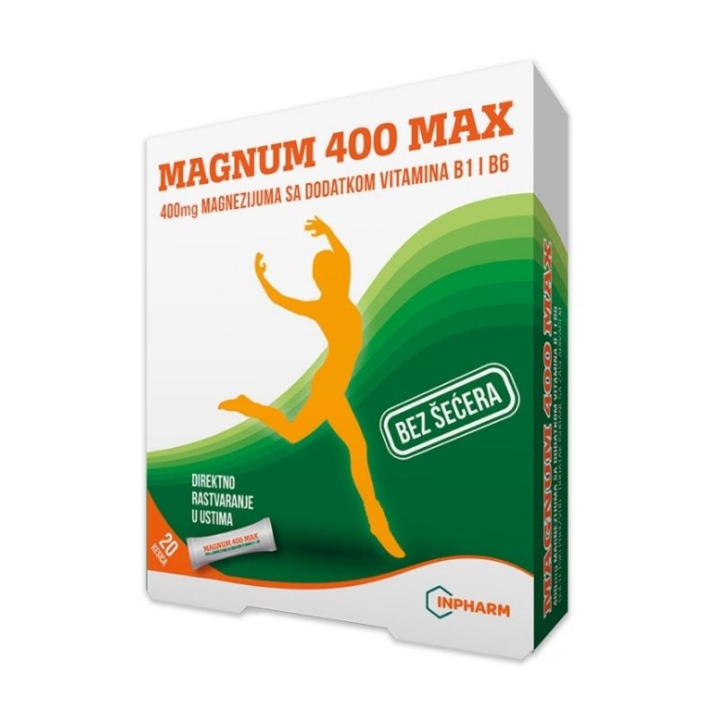 Magnum 400 MAX 20 kesica