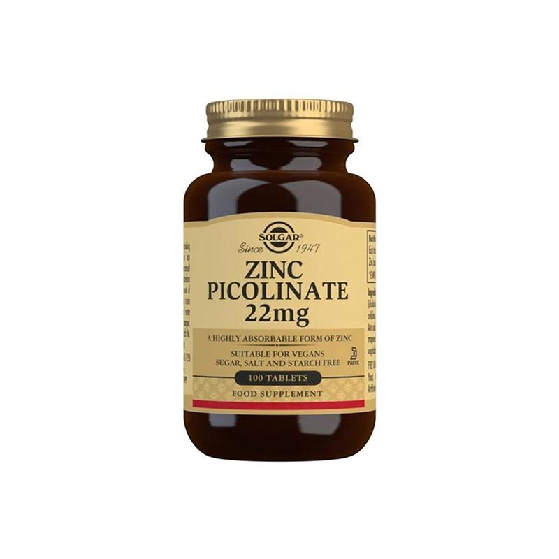 Solgar Cink Pikolinat 100 tableta