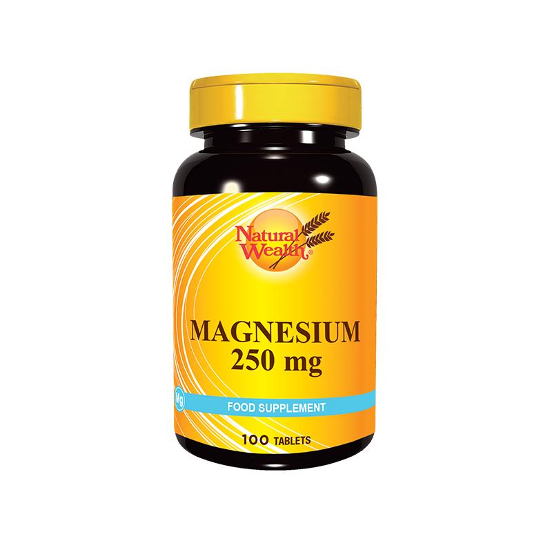 Natural Wealth Magnezijum 250 mg 100 tableta