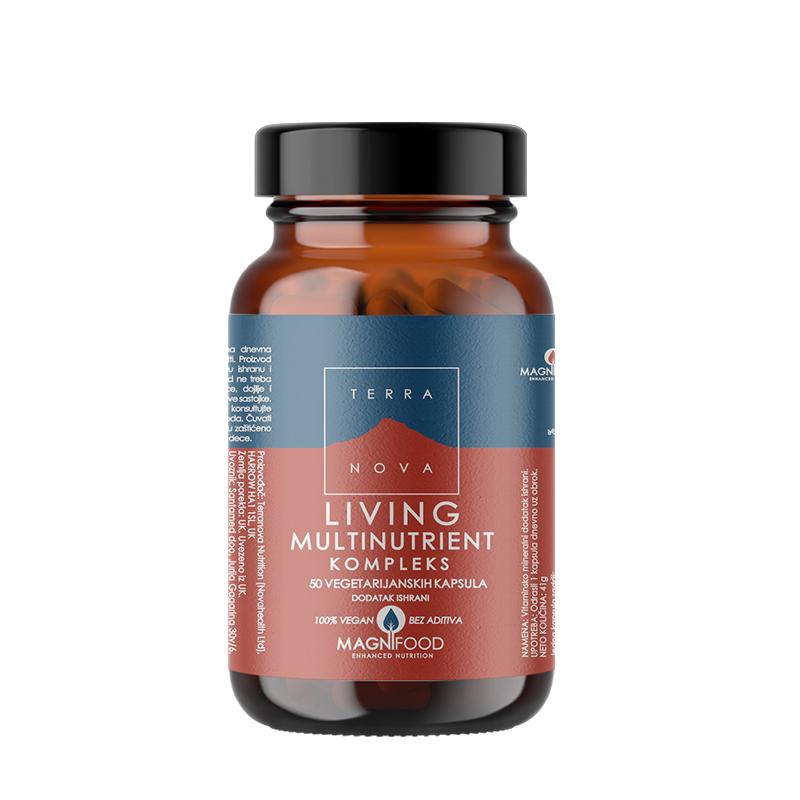 TERRANOVA Living Multinutrient Kompleks 50 kapsula