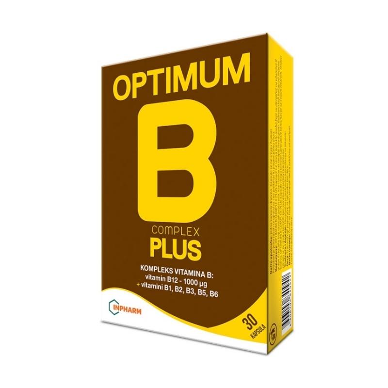 Optimum B Complex Plus 30 kapsula