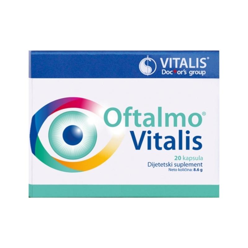 Vitalis Oftalmo 20 kapsula