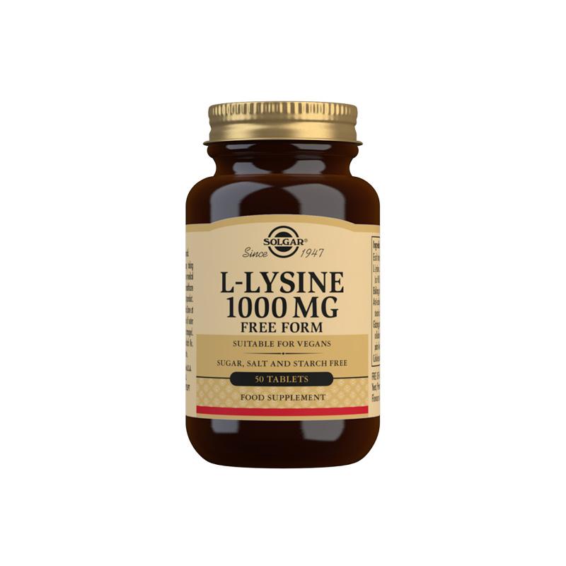 Solgar L-Lizin 1000 mg 50 tableta