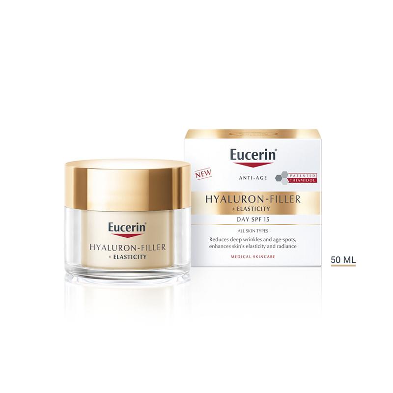 Eucerin Hyaluron-Filler + Elasticity Dnevna krema SPF15 50ml