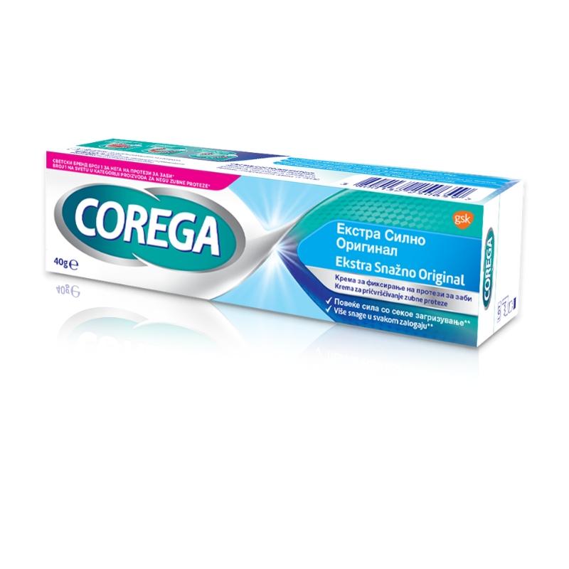 Corega Extra Strong Mint 40g krema