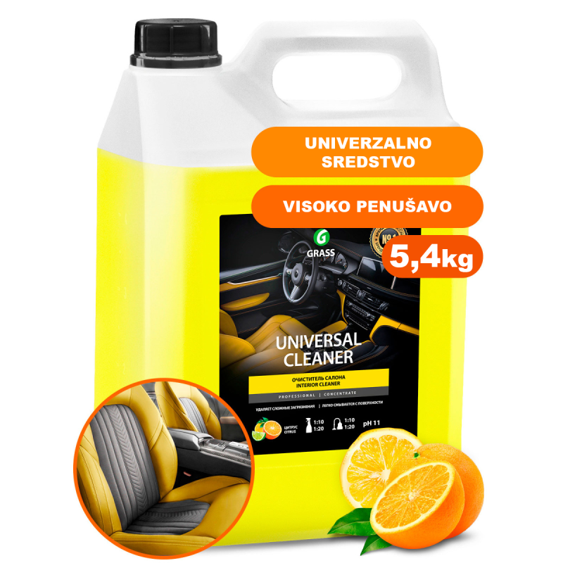 UNIVERSAL CLEANER - Univerzalno sredstvo za čišćenje enterijera automobila - 5,4kg