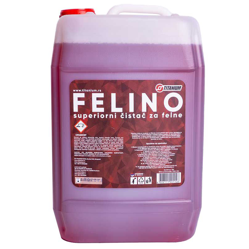 FELINO - Sredstvo za pranje felni - 10L