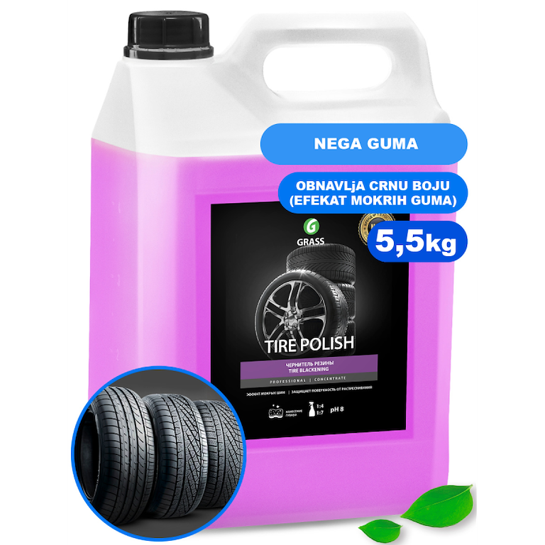 TIRE POLISH - Sredstvo za gume - 5,5kg