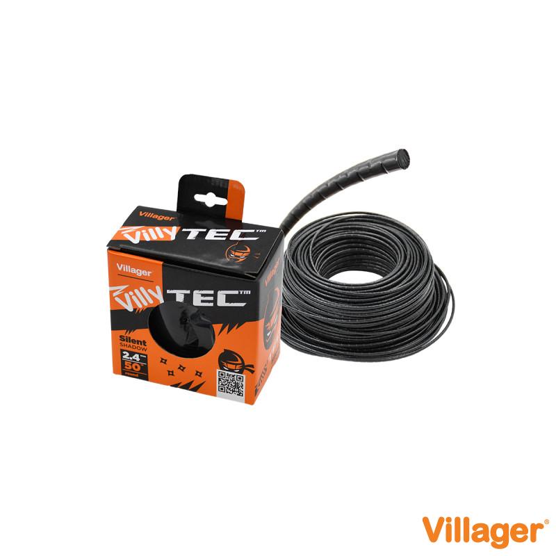 Silk za trimer 2.4mm x 50m - okrugla nit VillyTec, Silent Shadow