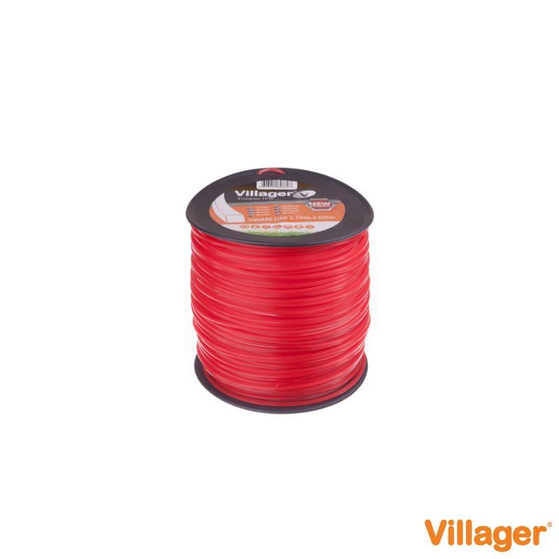 Silk za trimer 3.0mm x 261m (5lb) - četvrtasta nit Villager