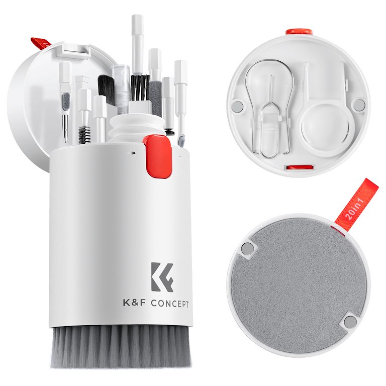 K&F Concept 20u1 Set za čišćenje (za objektive, mobilne telefone i ostalu opremu) SKU.2078