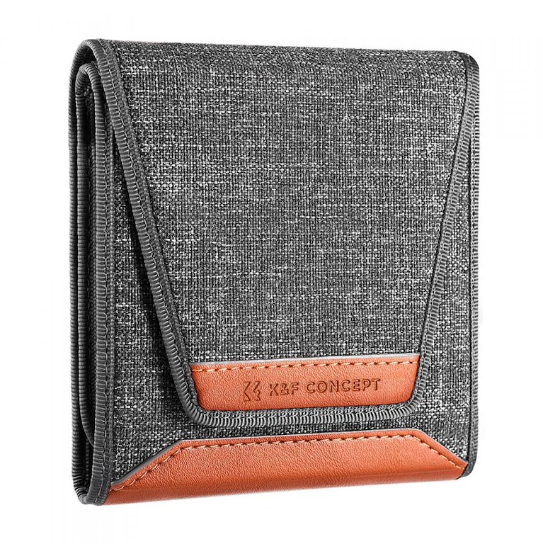 K&F Concept Filter Pouch, Torbica za filtere (do veličine 82mm) sa 3 džepa KF13.138