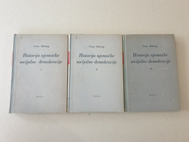 Historija njemačke socijalne demokracije I, II, III