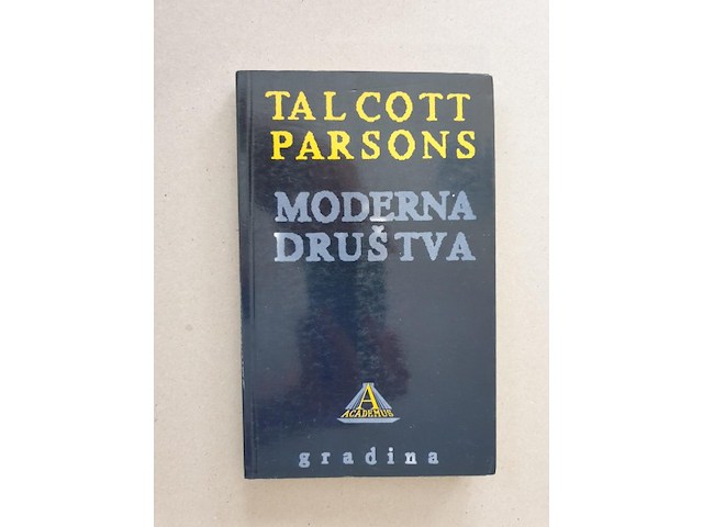 Moderna društva - Talcott Parsons