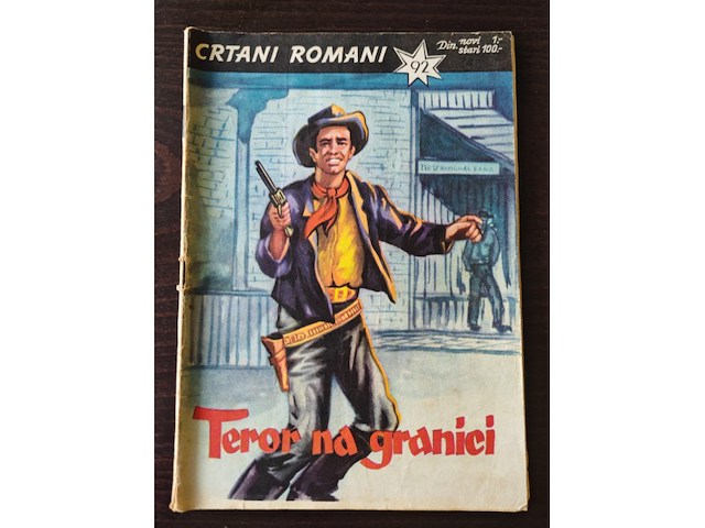 CRTANI ROMANI br 92 - Teror na granici