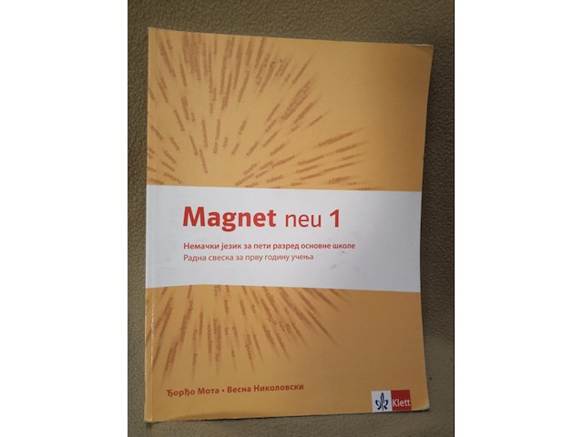 NEMAČKI JEZIK 5, MAGNET NEU 1 - radna sveska