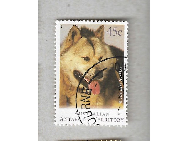 (M) markica 1994 Aust. Antarctic Territory 45c Husky