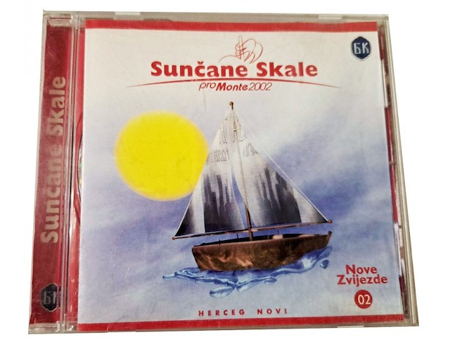 CD: V/A - Sunčane skale 2002, Nove zvijezde 02 (2002)