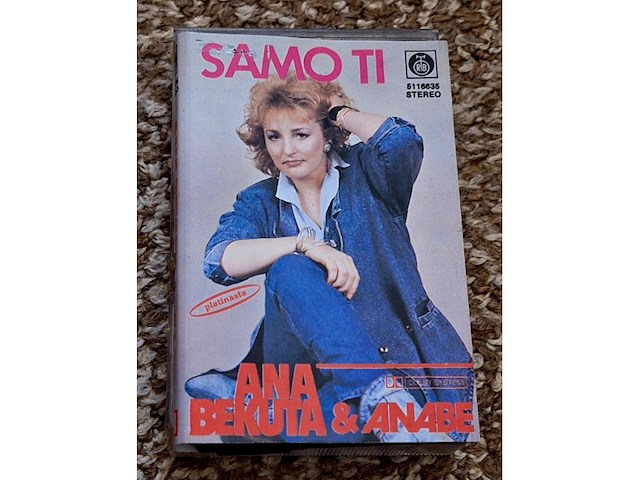 KASETA-ANA BEKUTA-SAMO TI-NOVO-NEKORIŠĆENO